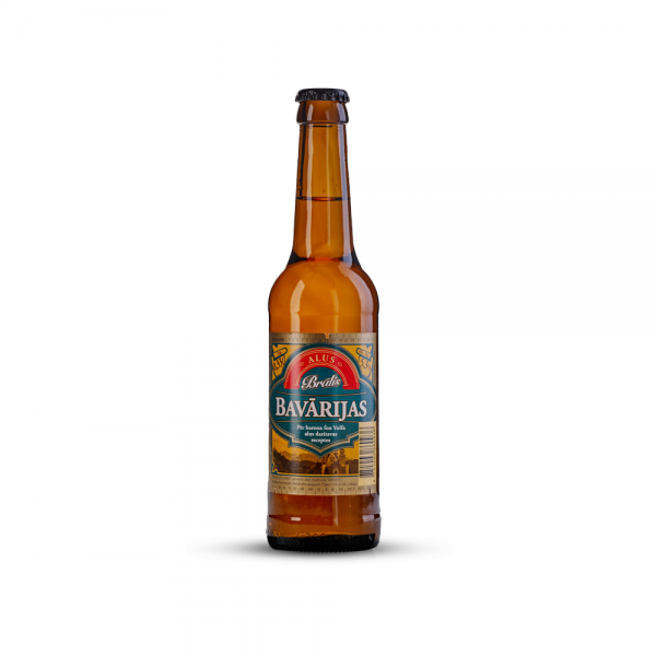 Alus “Brālis Bavārijas” – 0.33L Stikls – Alus Brālis