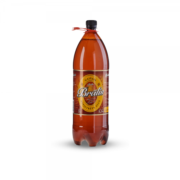 Alus “Brālis Gaišais Nefiltrēts” – 2.0L PET – Alus Brālis