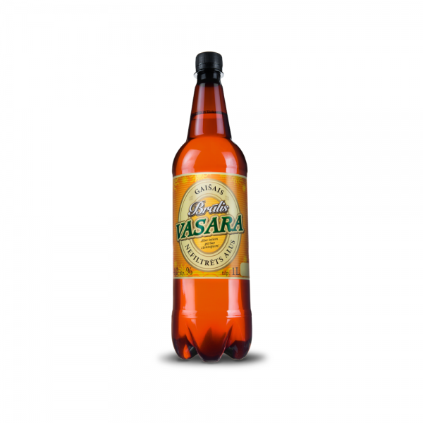 Alus “Brālis Tumšais Nefiltrēts” – 1.0L Stikls – Alus Brālis